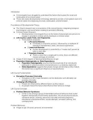 Chapter 5 Trait Theories - Foundations of Trait Theory Biological Positivism Abnormality in the ...