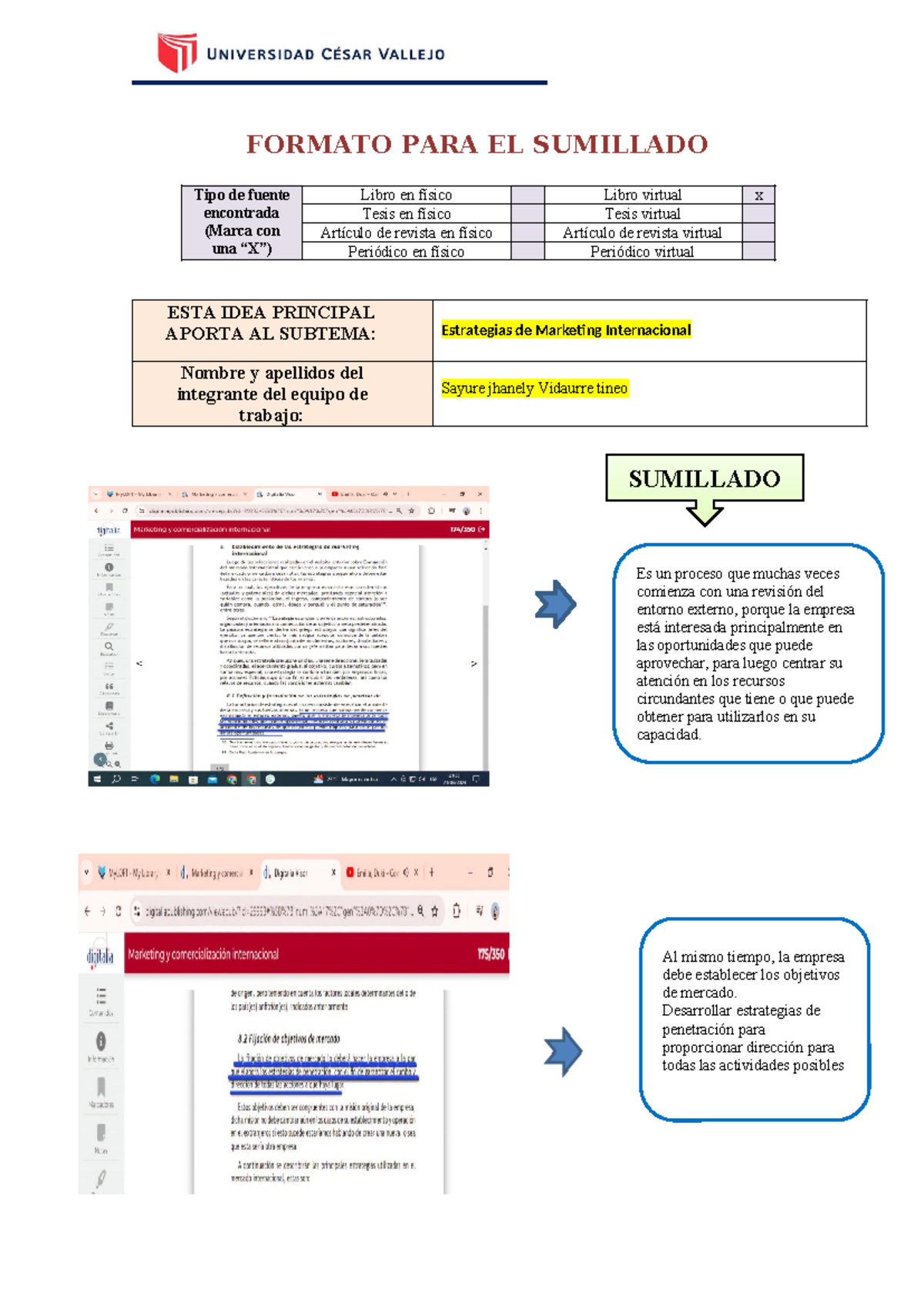 S03 Formato PARA Sumillado Sayure Vidaurre Tineo 2024 habilida DES ...