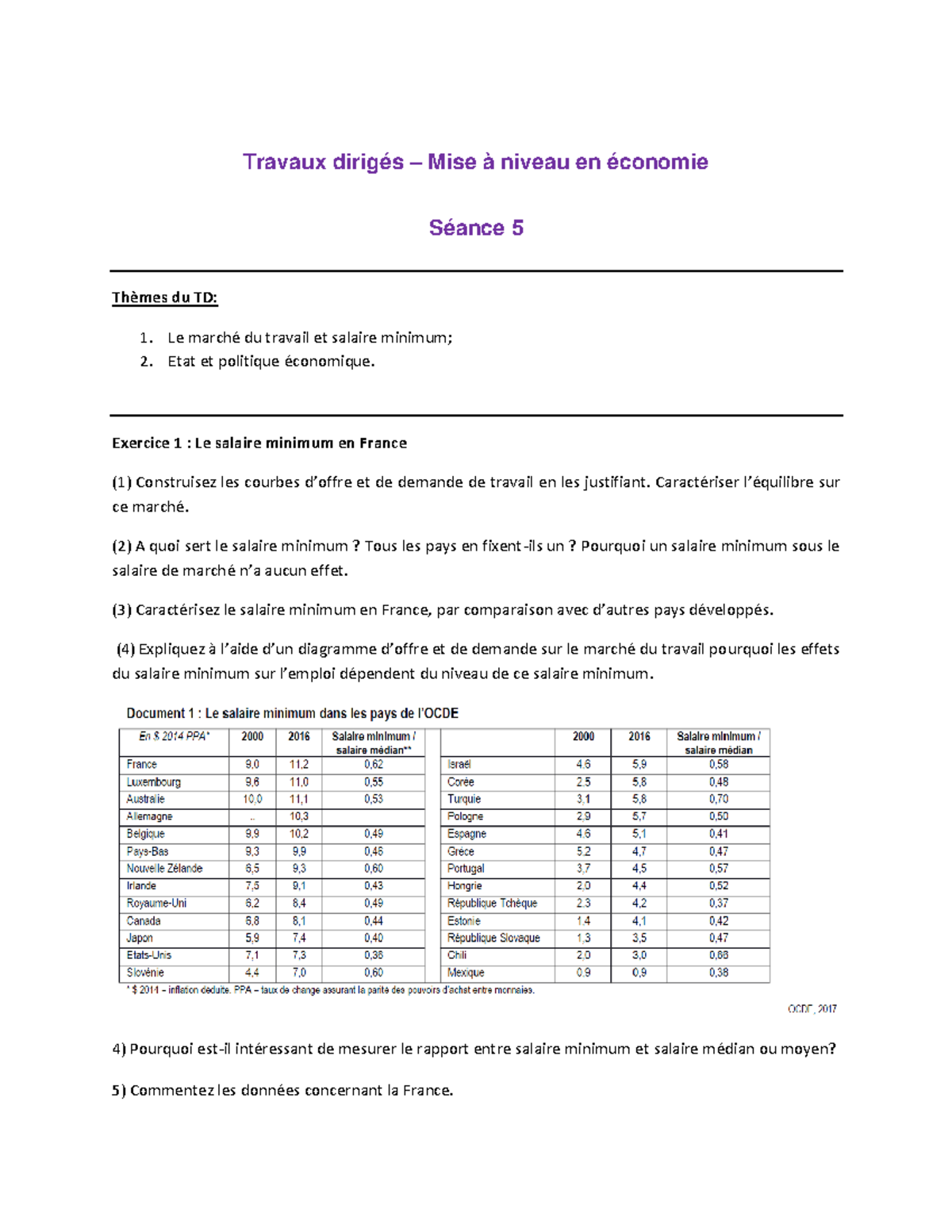 Td 5 S1a Notes De Cours Cours 5 Warning Tt Undefined Function 32 Warning Tt Undefined