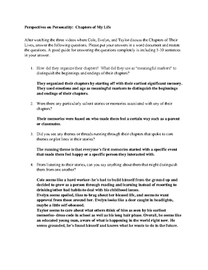 Perspectives 8-Pointer - Perspectives on Personality: Exploring Optimal ...