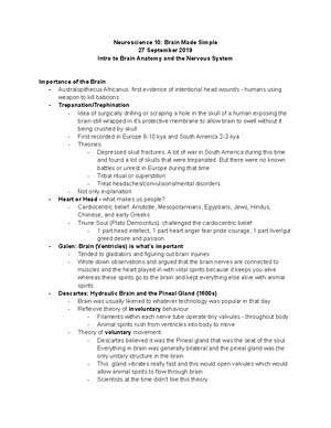 Module 1, Lecture 2 - Lecture 2 notes Learning objectives 1. Explain ...