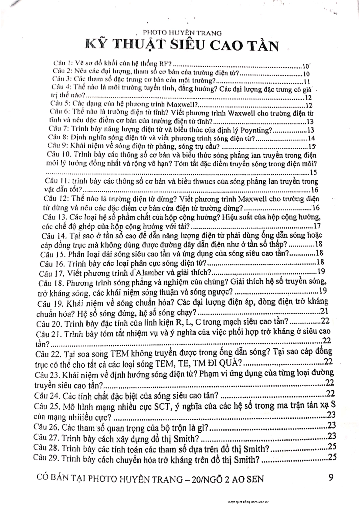 Ly thuyet ktsct - ffdfds - Lý thuyết mạch - Studocu