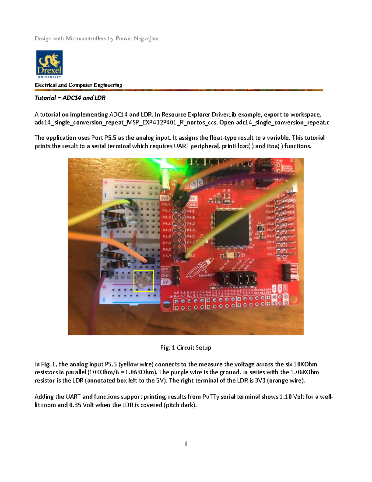 Ece 204 Design With Microcontrollers Coursework Notes And Material