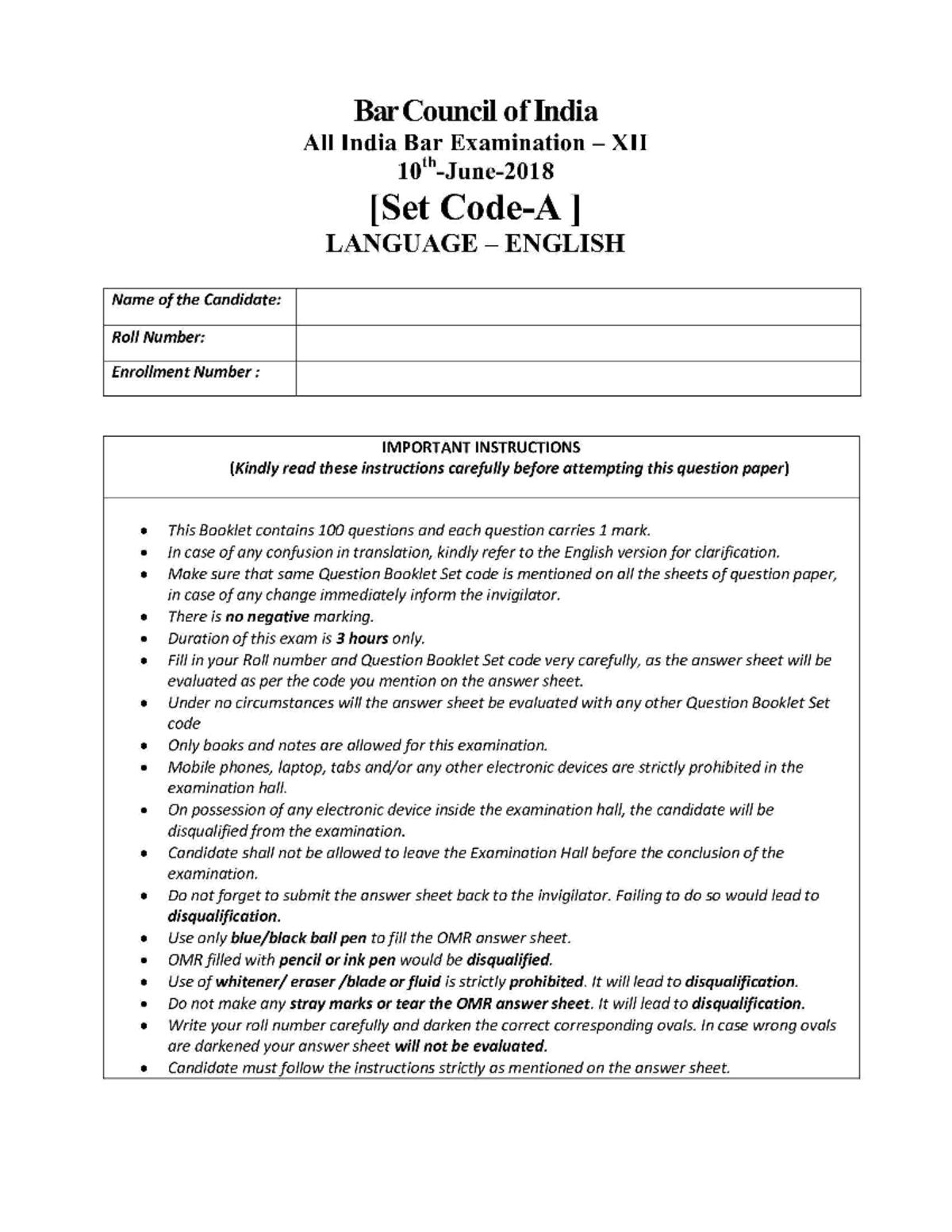 9a350d96 2b24 11eb a5db 02f21f5619c4 - All INDIA BAR EXAMINATION PAPERS ...