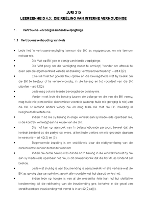 Voorbeeld van Akte van Oprigting - AKTE VAN OPRIGTING VAN SENWESBEL ...