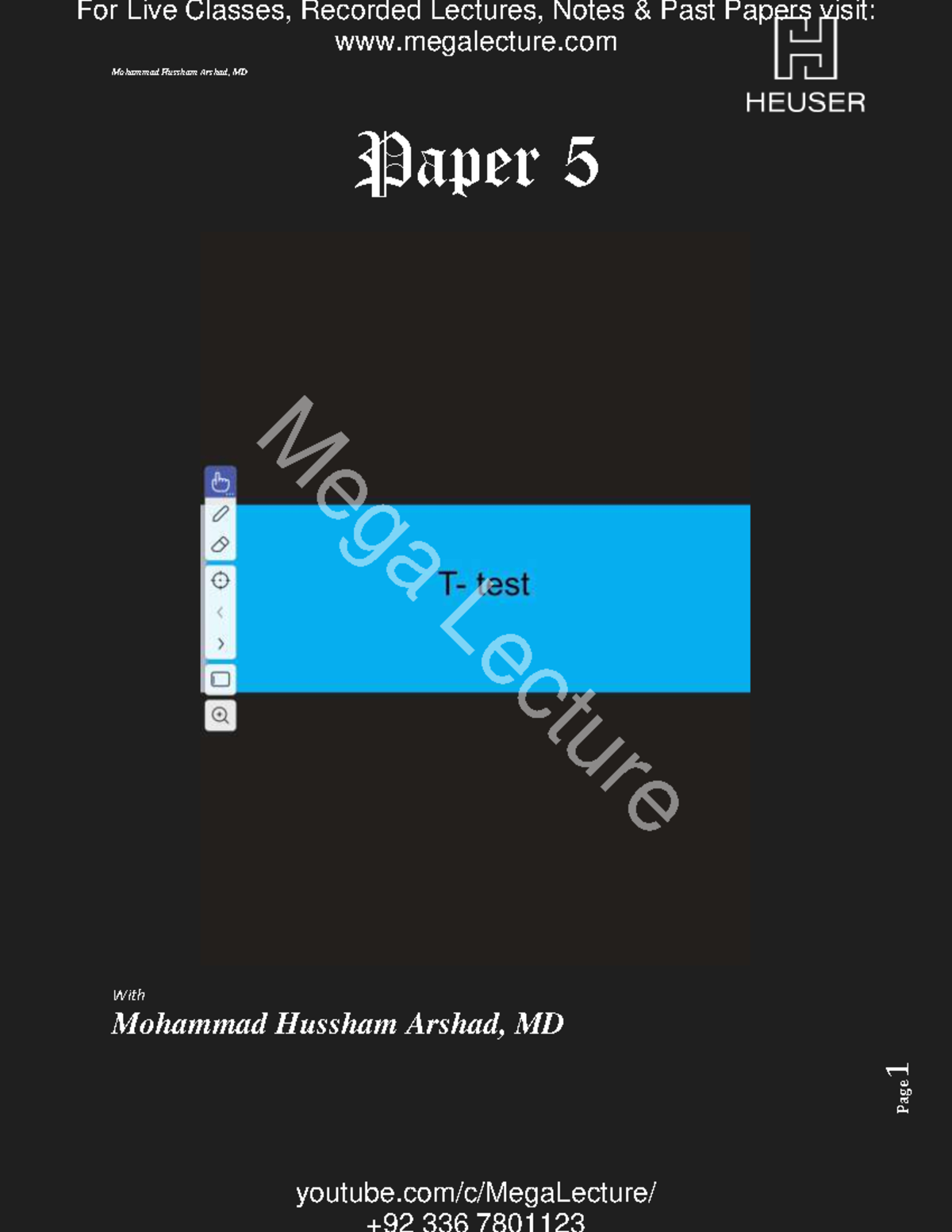 Alevel biology P5 - Mohammad Hussham Arshad, MD Page 1 Paper 5 With Mohammad Hussham Arshad, MD ...