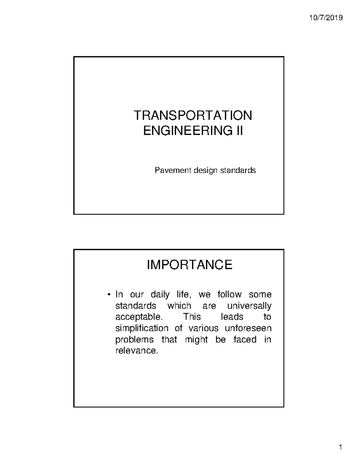 4 Pavement Design and Standards - TRANSPORTATION ENGINEERING II ...