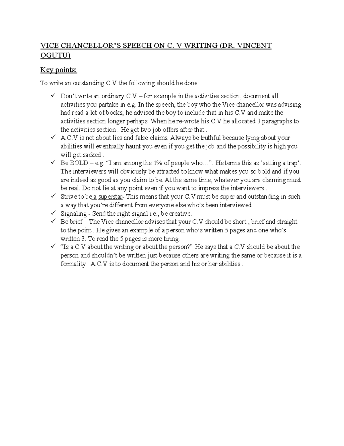 Speech on C.V - Criminal procedure refers to the legal process through ...