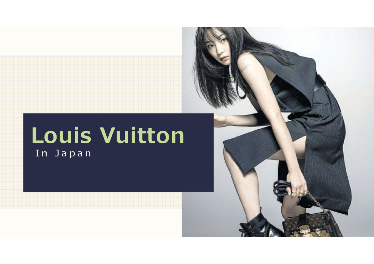 Louis Vuitton in Japan - Louis Vuitton I n J a p a n LV’s History Louis ...