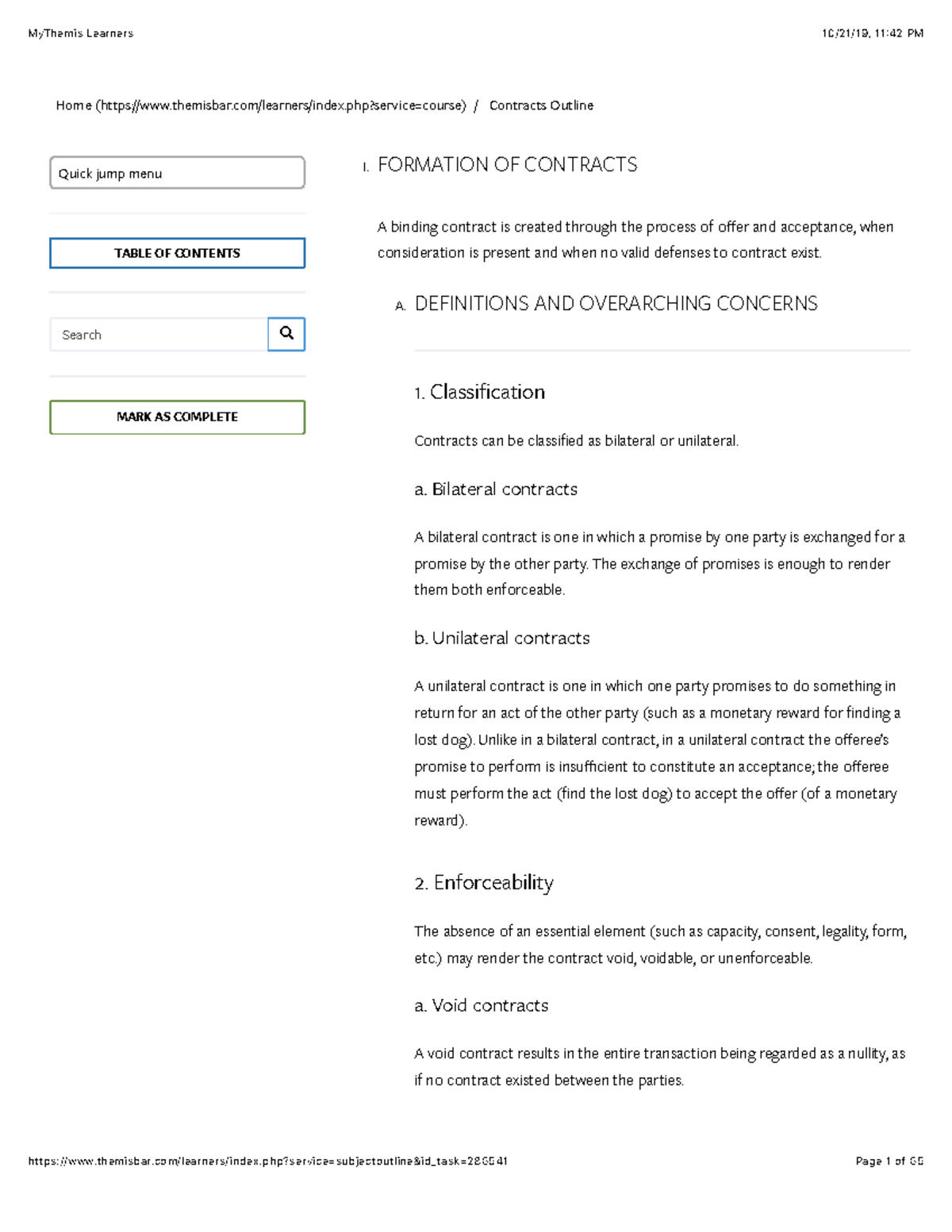 Themis Contracts Outline - Home (themisbar/learners/index.php?service ...