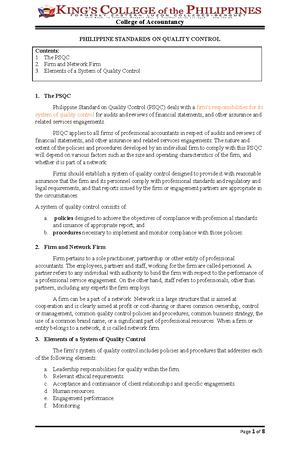 IA3 Chapter-7 Notes PART-1 - IA Chapter 7 PROBLEM 1: 1. FALSE 6. FALSE ...