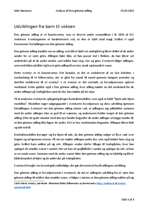 Portrætartikel, gruppearbejde - Portrætartikel – Thomas Korsgaard 1 ...