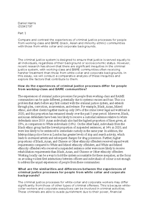 DD105 - OU - Introduction to criminology - Studocu