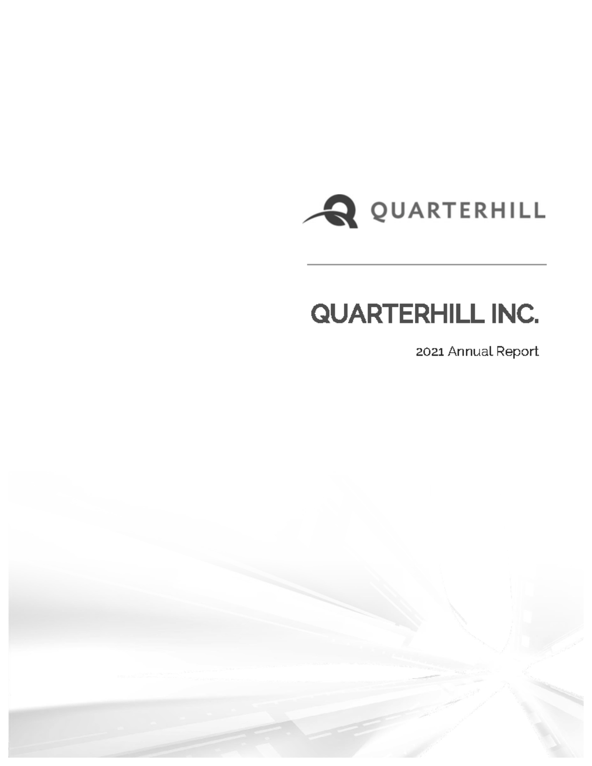 Quarterhill-AR-final 03 - QQUARTERHILLL INCC.. 2021 Annual Report ...