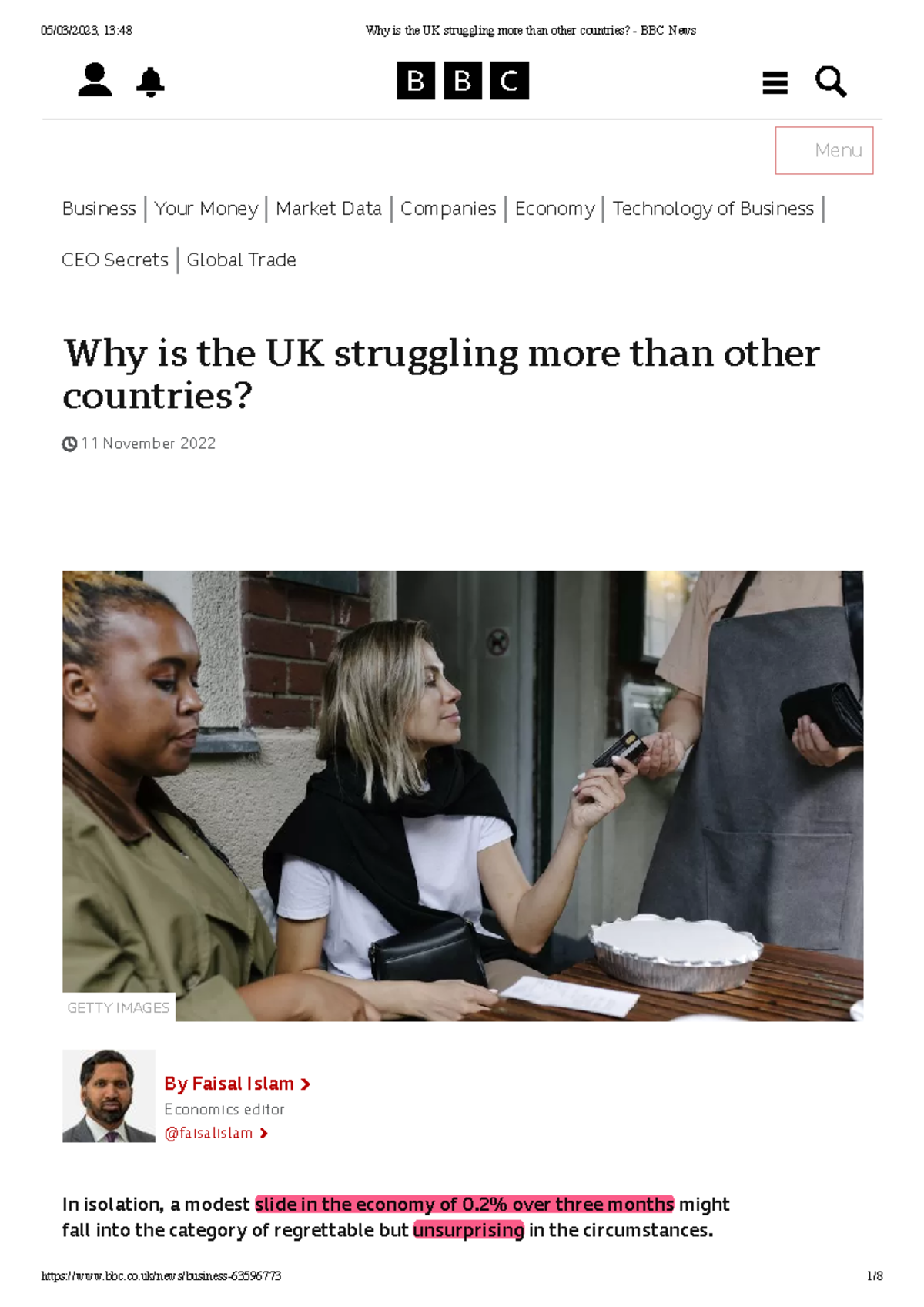 Why is the UK struggling more than other countries - BBC News - Why is ...