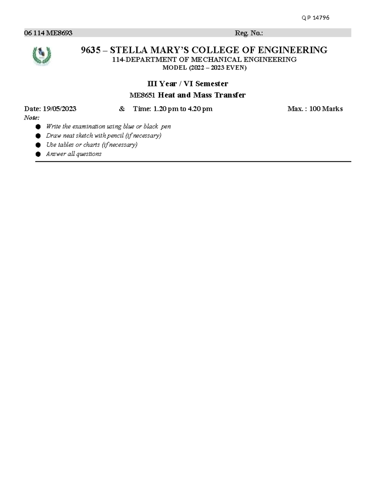 Set B Question & Answer Model - TRansmission lines and RF Systems - Q P ...