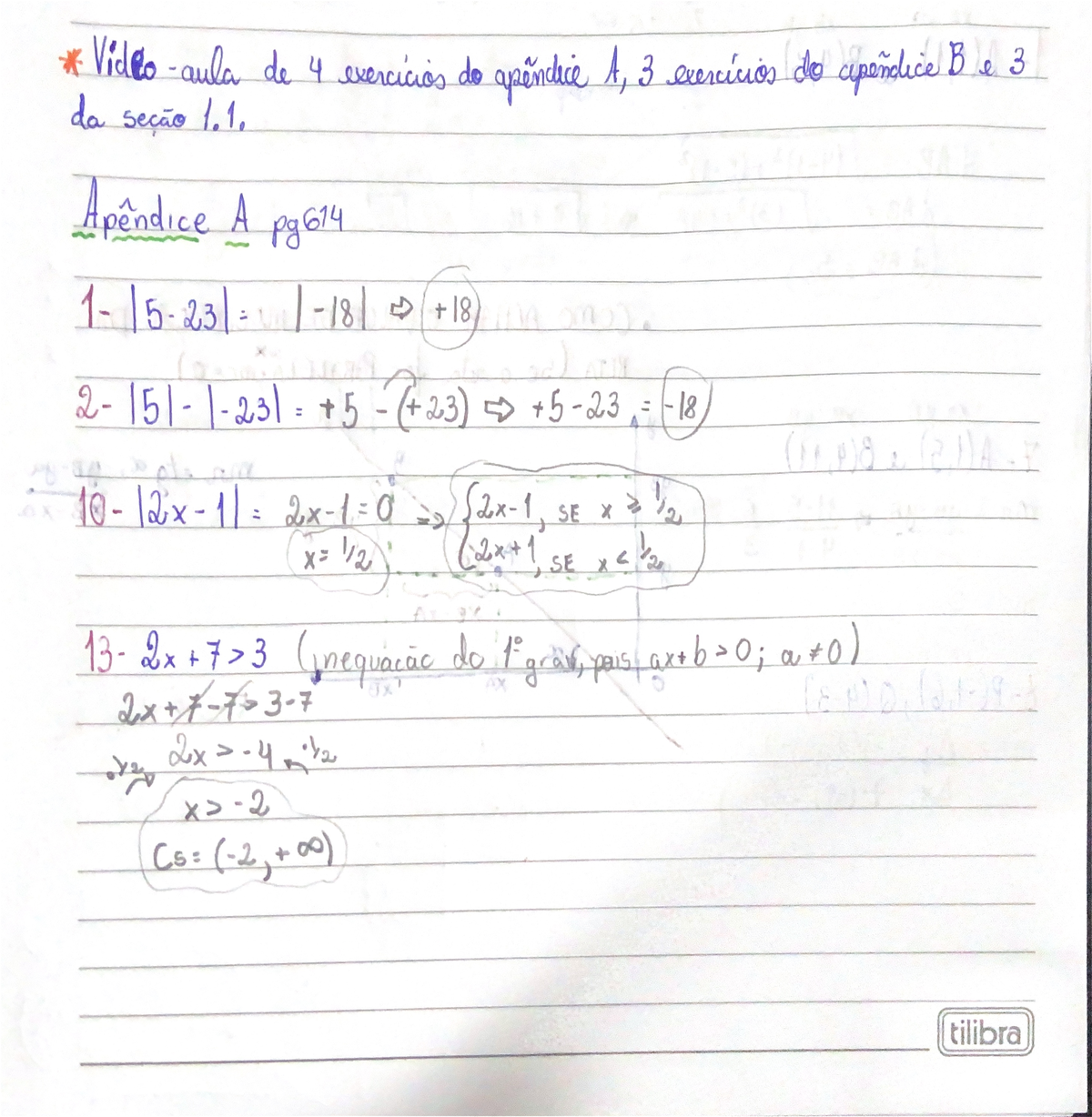 1º PDF de 10 Exercícios Calculo 1 - Cálculo I - Studocu