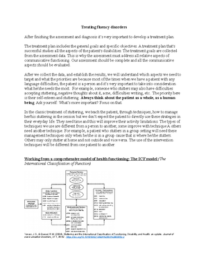Assessment for Stuttering - To begin assessing someone, we have to ...