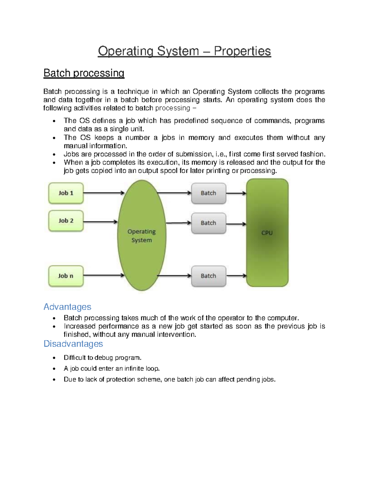 Properties of Operating Syste PDF - Operating System – Properties Batch ...