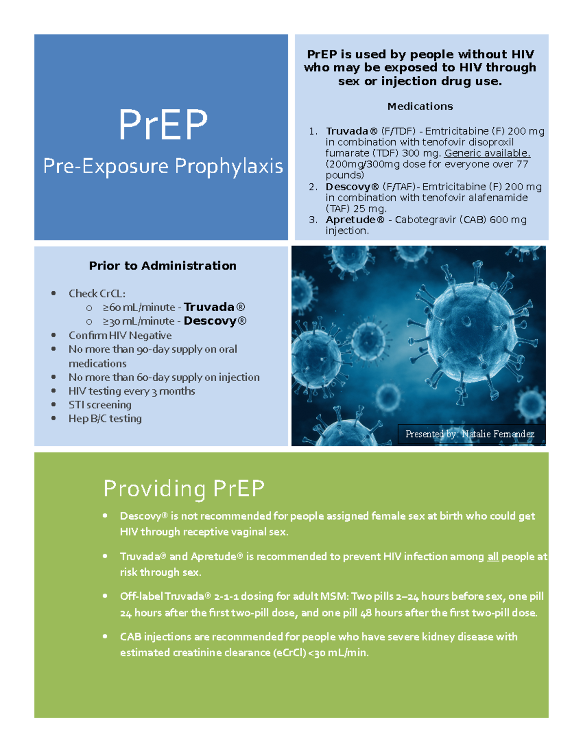 Pr EP:PEP May2022 - PrEP and PEP Quick medication Guide - PrEP Pre ...