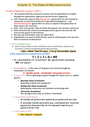 Tutorial 1 - Chapter 1 and 2 - The Data of Macro: A-Tunisia Statistics ...