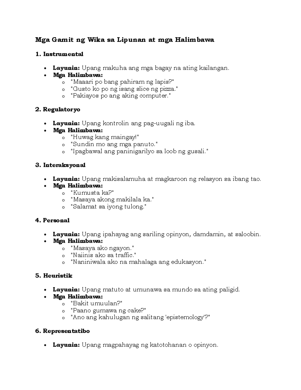 Mga-Gamit-ng-Wika-sa-Lipunan-at-mga-Halimbawa - Mga Gamit ng Wika sa ...