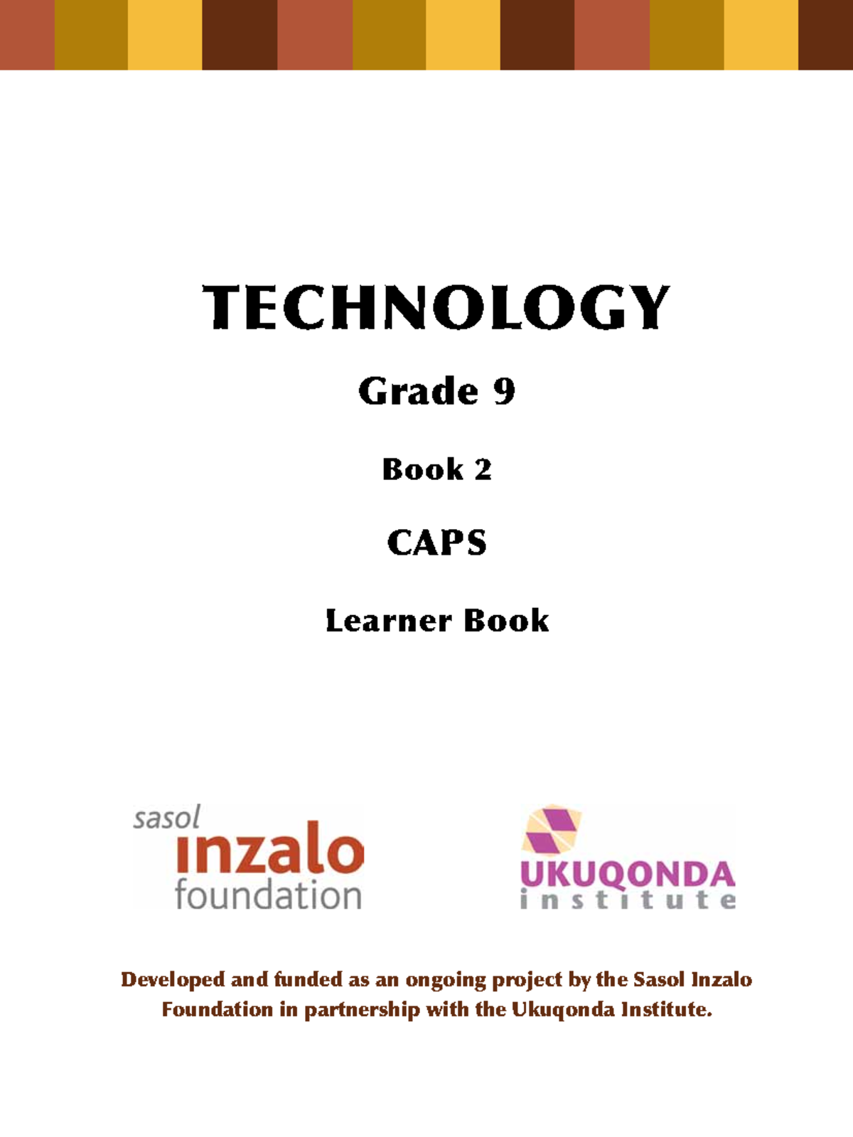Tech2 Gr9 LB - Studocu - Technology grade 9 Book 2 cAPS learner Book ...