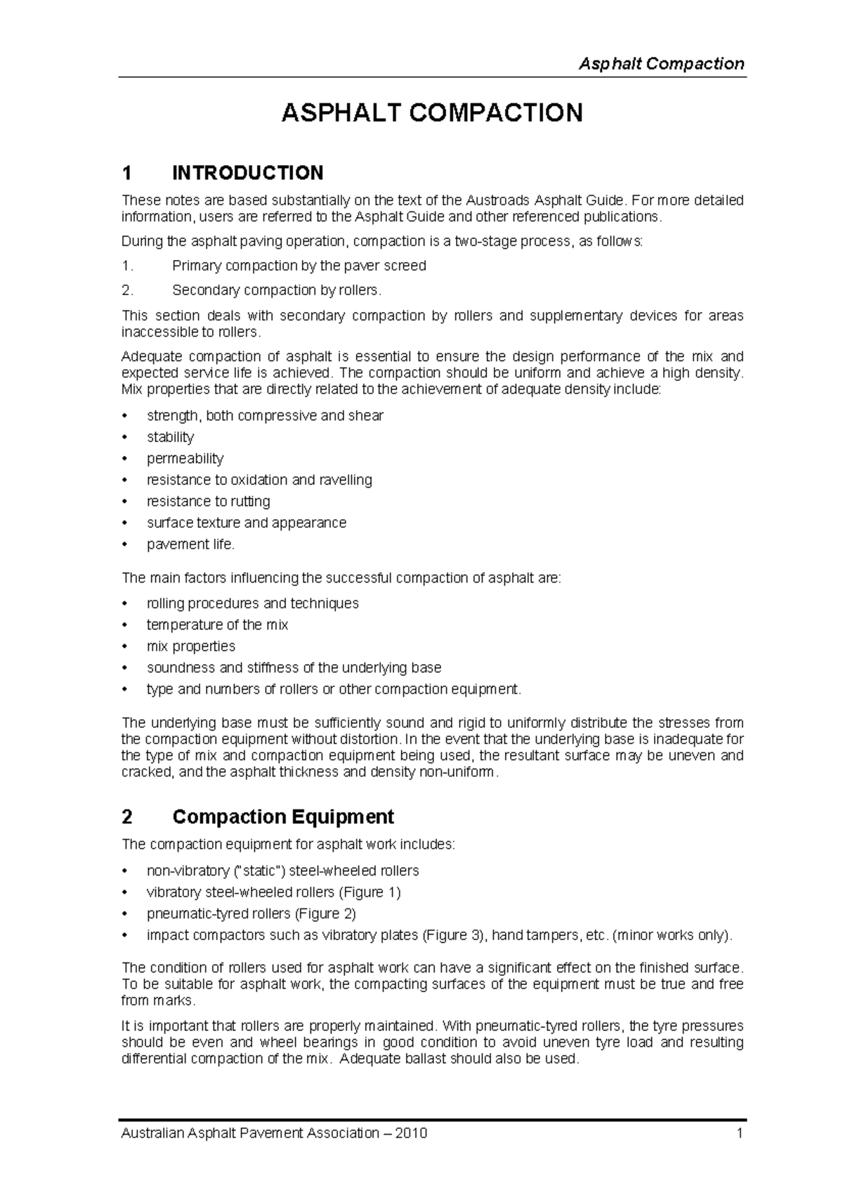 BSPP 2014 Q sec09 Asphalt compaction v2010 docx - ASPHALT COMPACTION 1 ...