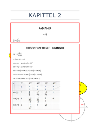 Kapittel 1A - oppgaver - 1. a) b) e^ln3 – 1 =3- c) 1. a og b) c) x^2+y ...