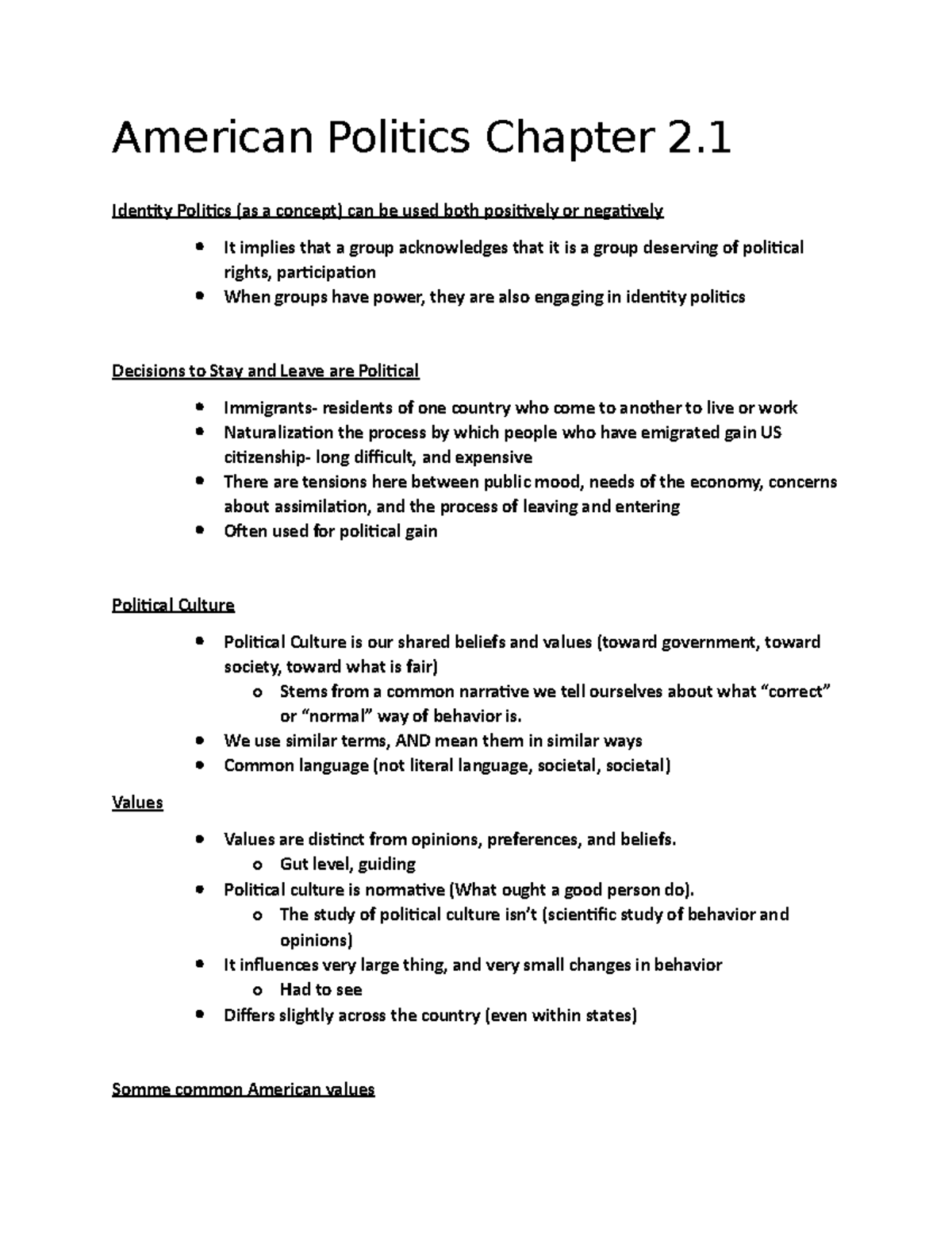 American Politics Sources Chapter 2 - American Politics Chapter 2 ...
