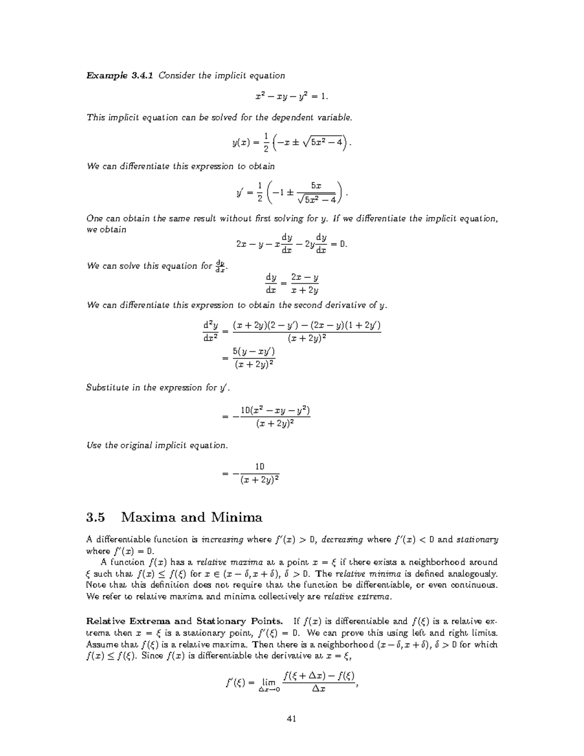 Ref MATH Adv Math Methods Sean Mauch-16 - Example 3.4 Consider the ...