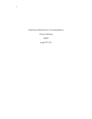 PHE 321 Milestone ONE - Running head: PHE-321 MILESTONE ONE 1 Chronic ...