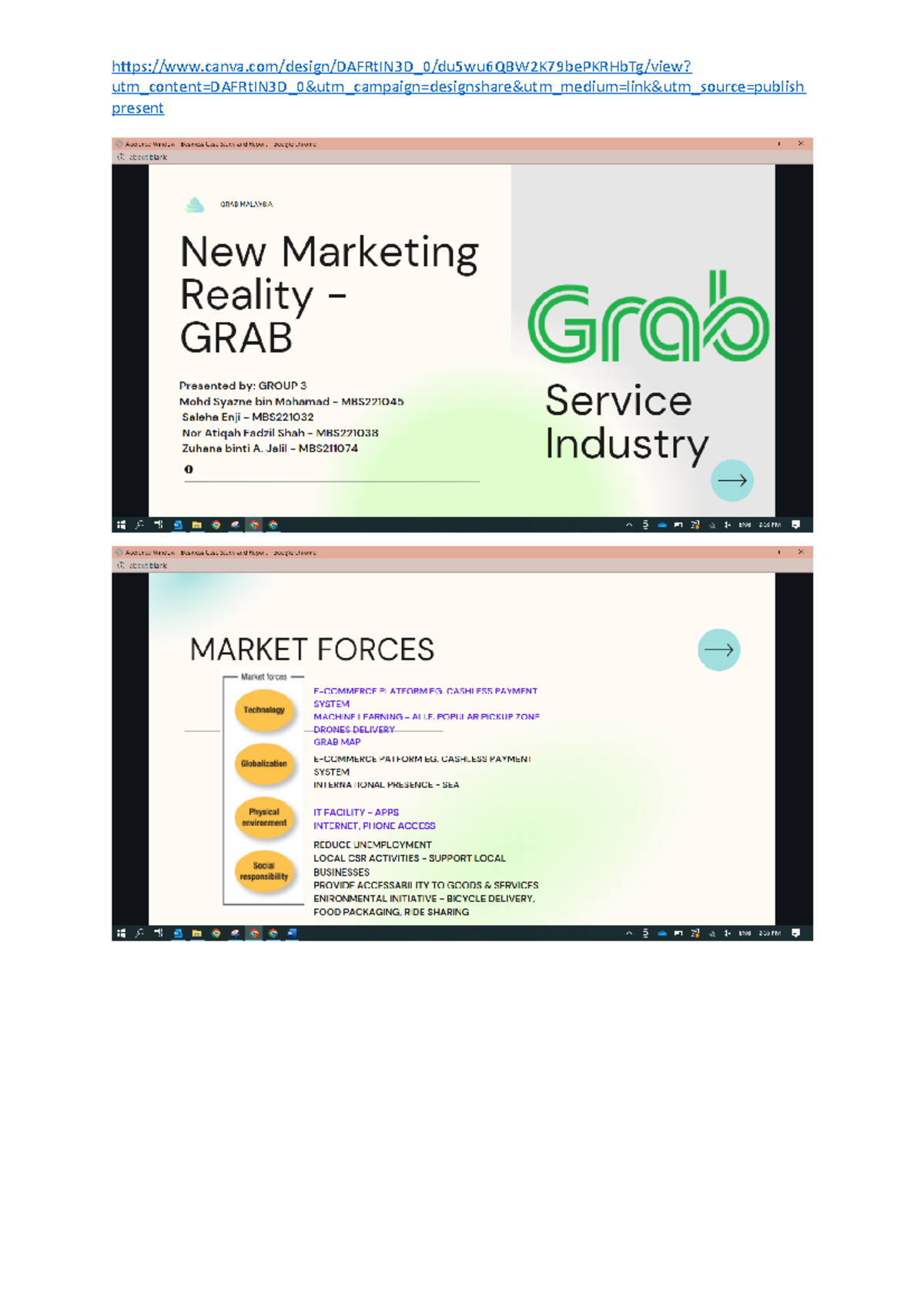 New Marketing Reality - GRAB Case - Principles of Marketing - - Studocu