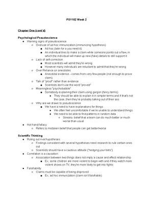 Ch 1 quiz - Example quiz questions for CH 1. - Based on your reading ...