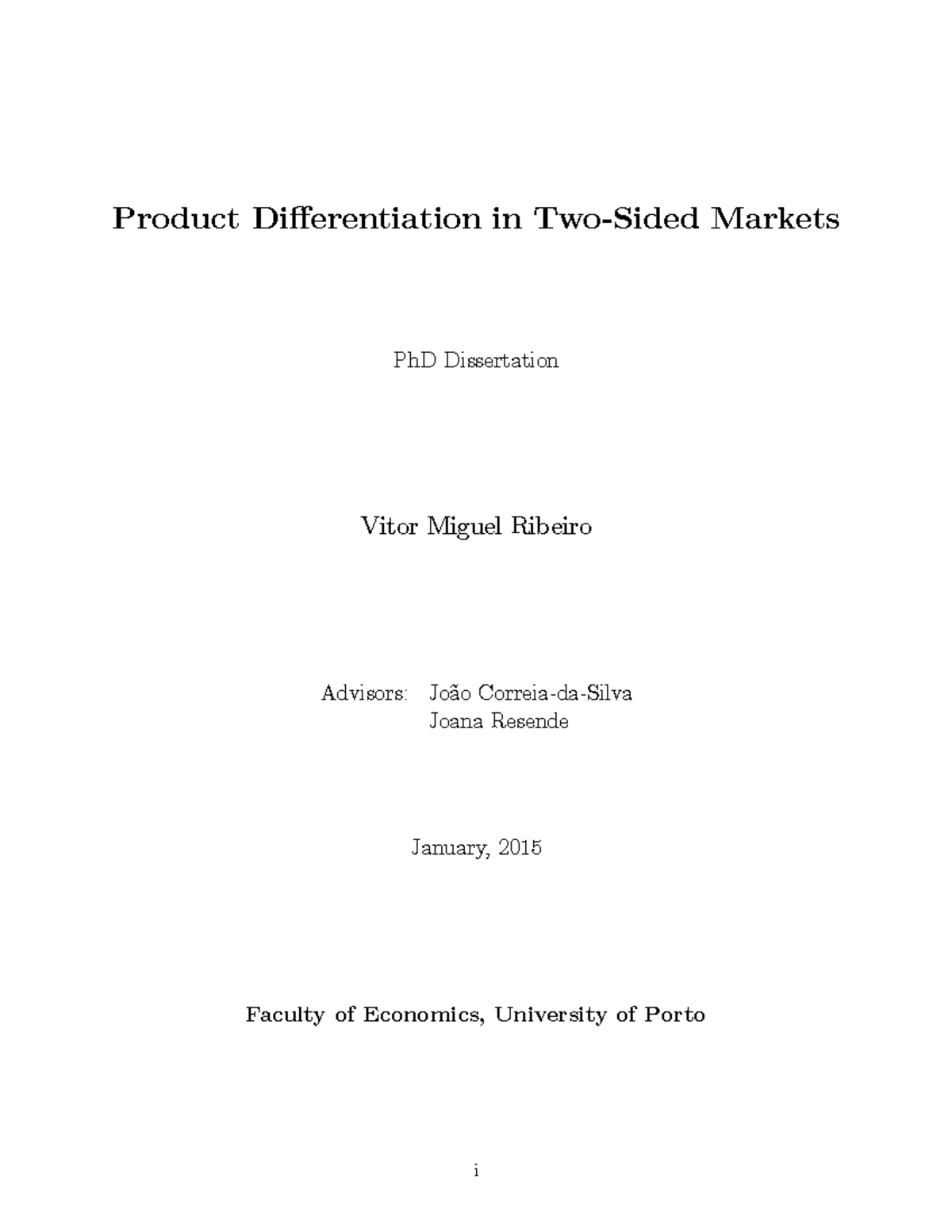 34525 - An interesting thesis for reference on two-way markets ...