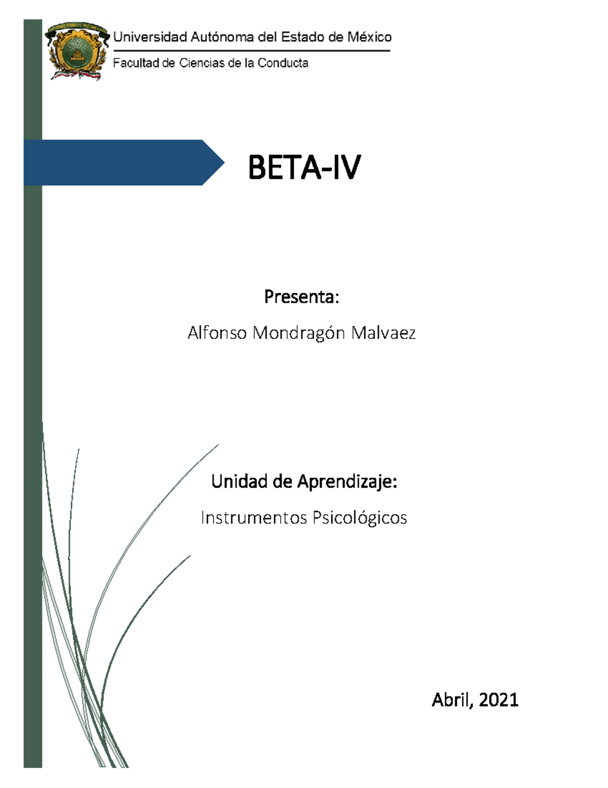 Informe Beta 4 para las capacidades intelectuales no verbales de los ...