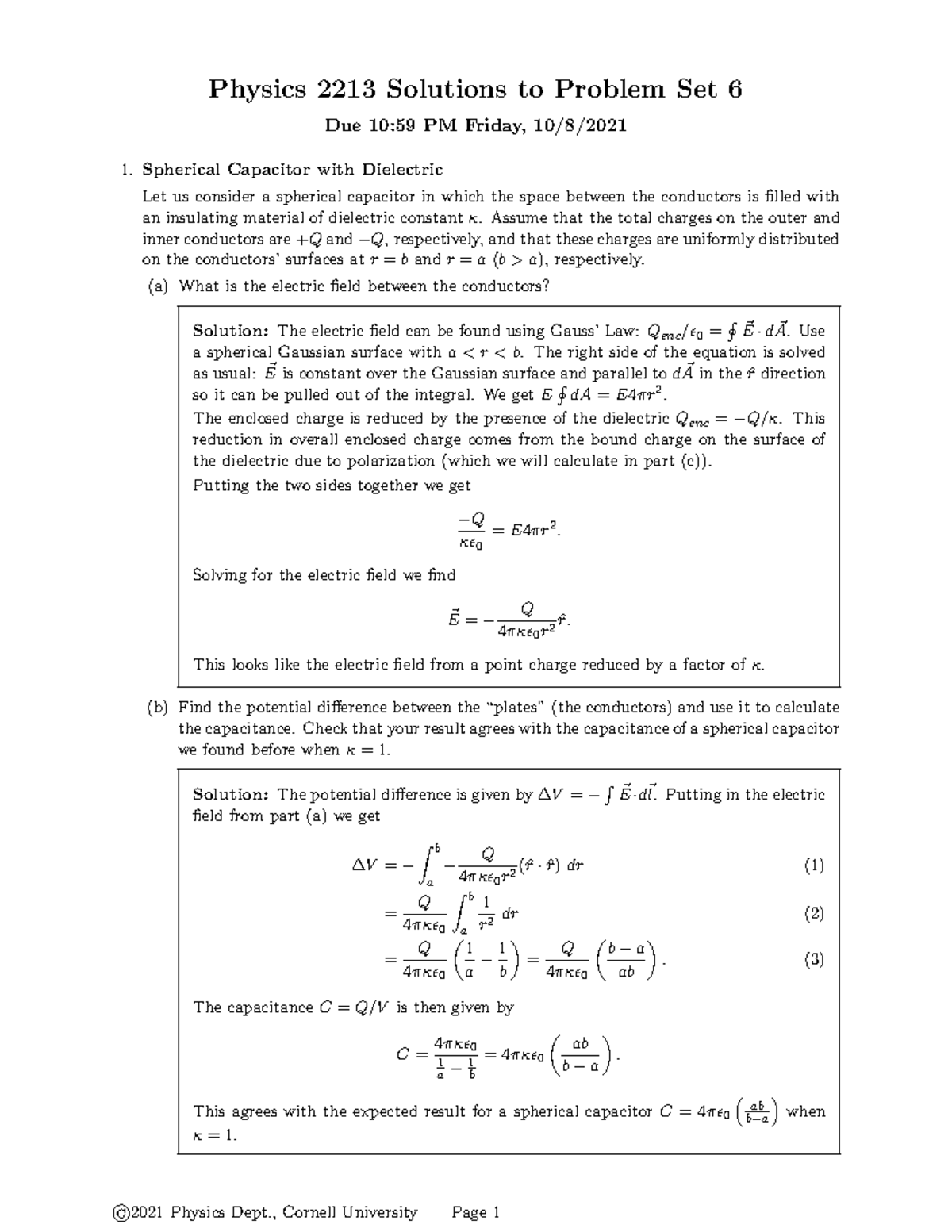 PS06 F21 solns - Weekly problem sets that are meant to make students ...