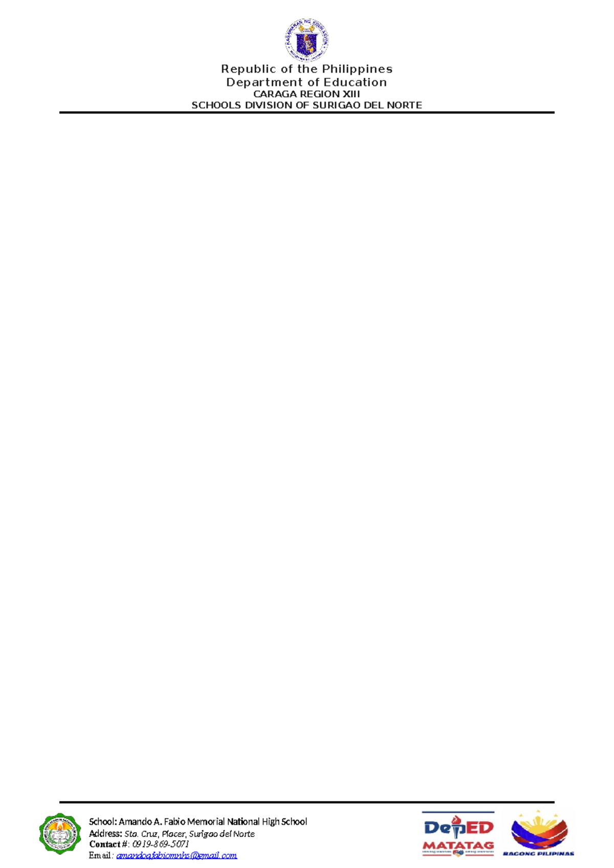 Sample- Template-3 - references - Bsa - Cropscience - School: Amando A ...