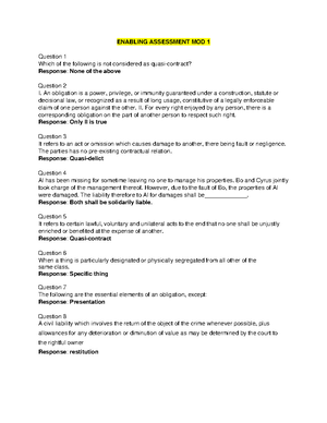 08 Oblicon Practice Exercise Module 5 + Battery Test - MODULE 5 ...