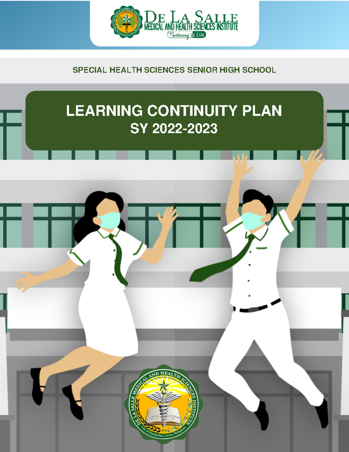 Shsshs- Learning- Continuity-PLAN-FOR-SY 2022-2023 - 1 Special Health ...