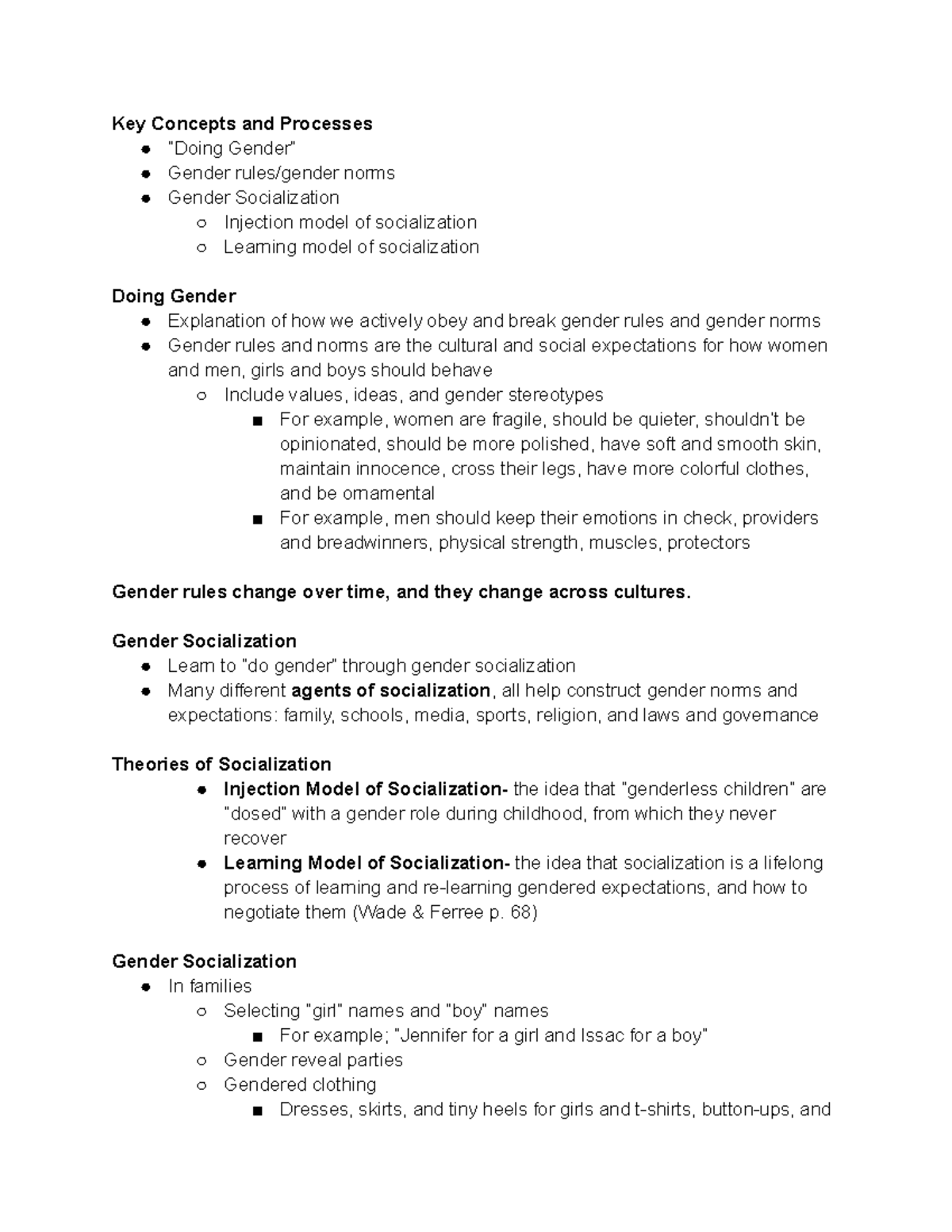 SOC-220 Performances - Taught by Kris Macomber. Notes adapted from ...
