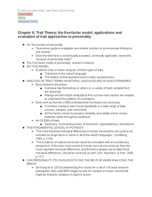 Class Notes # 1 - Chapters titles = heading 3 Class dates Terms Add to ...