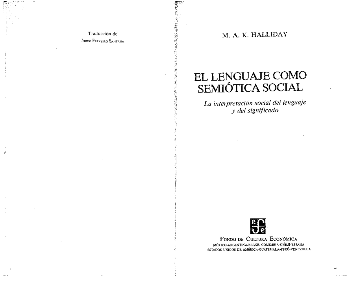Halliday - Libro de apuntes - Gramática Textual - Studocu