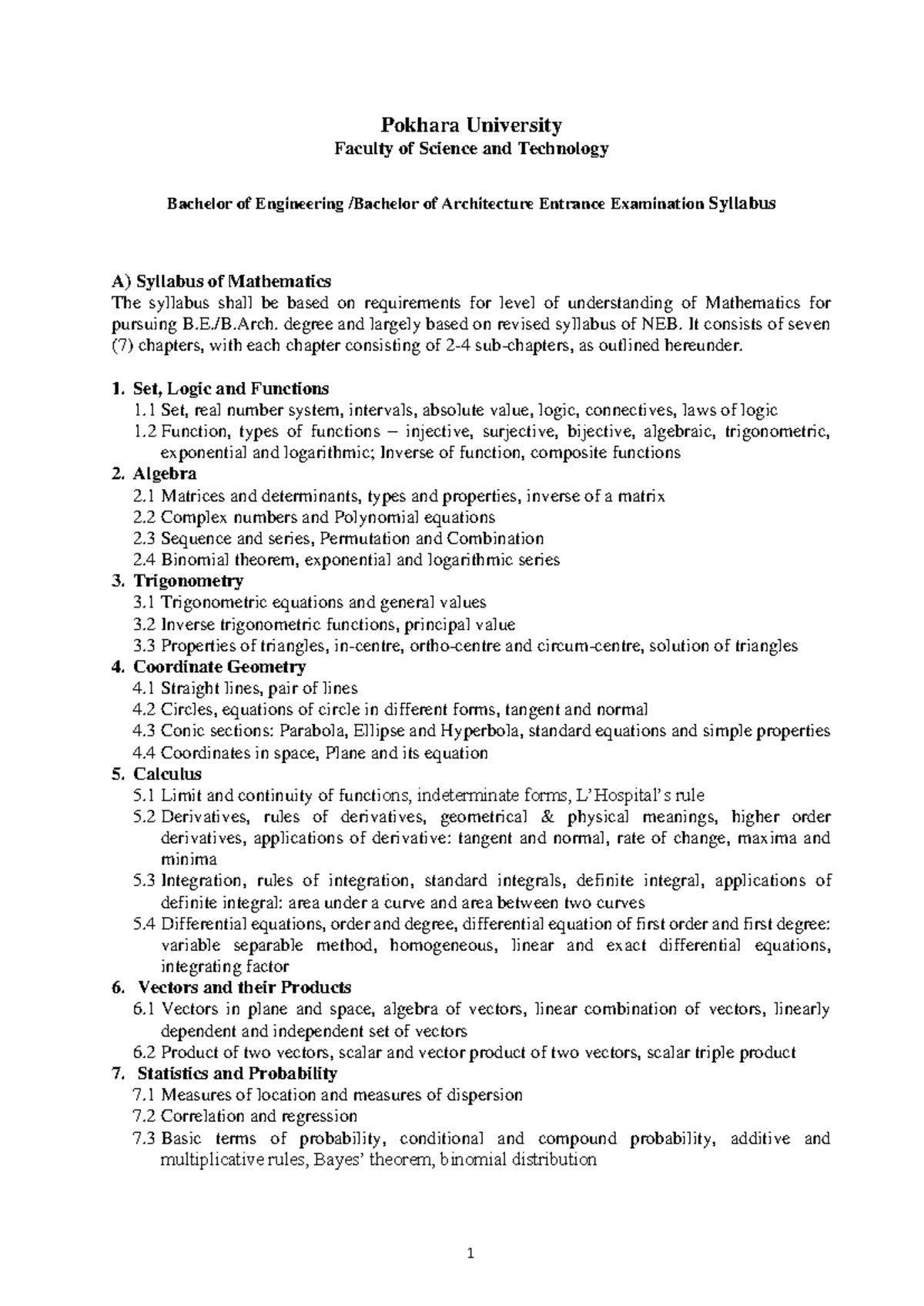 1668227106 - Shhs - Pokhara University Faculty of Science and ...