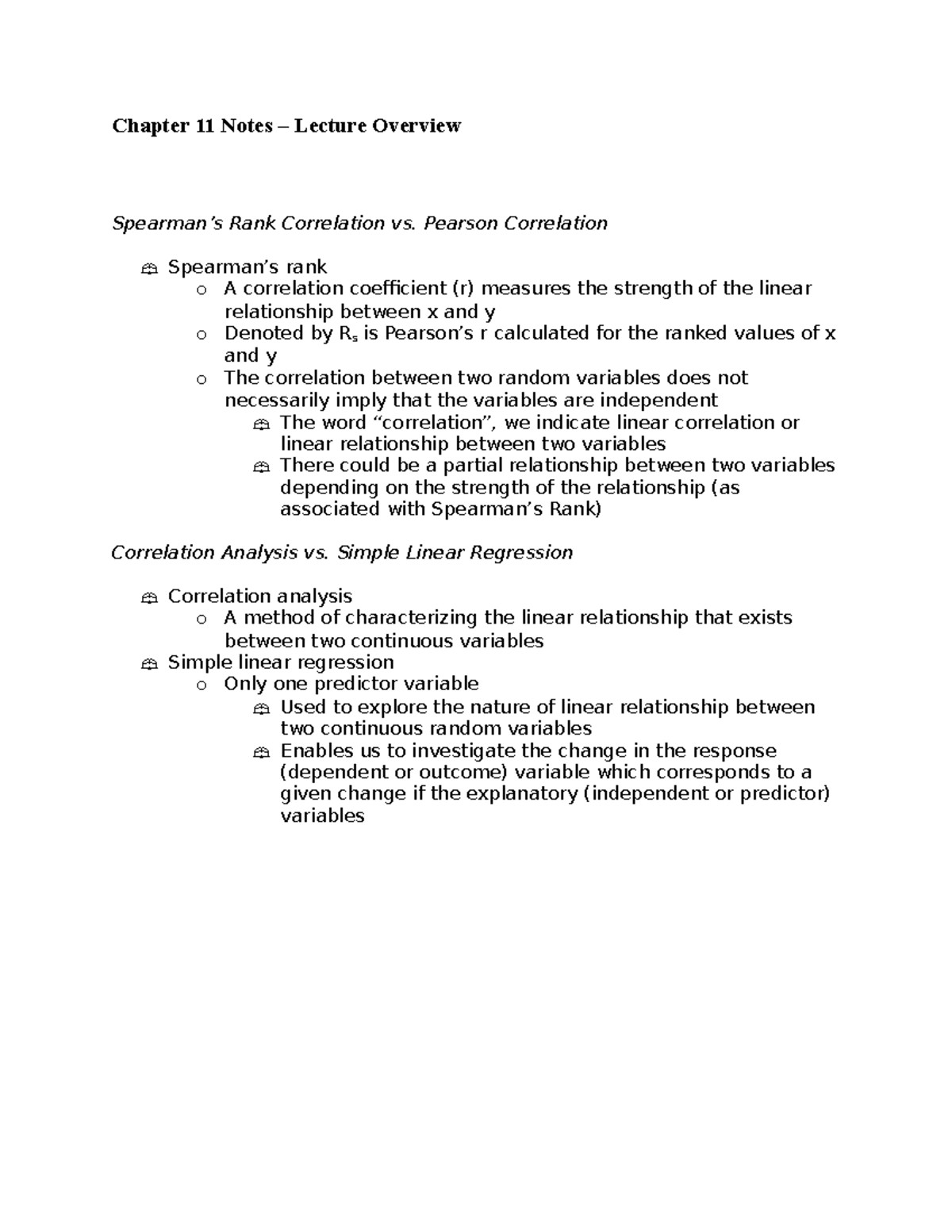 Chapter 11 Overview (Notes) - Chapter 11 Notes – Lecture Overview ...