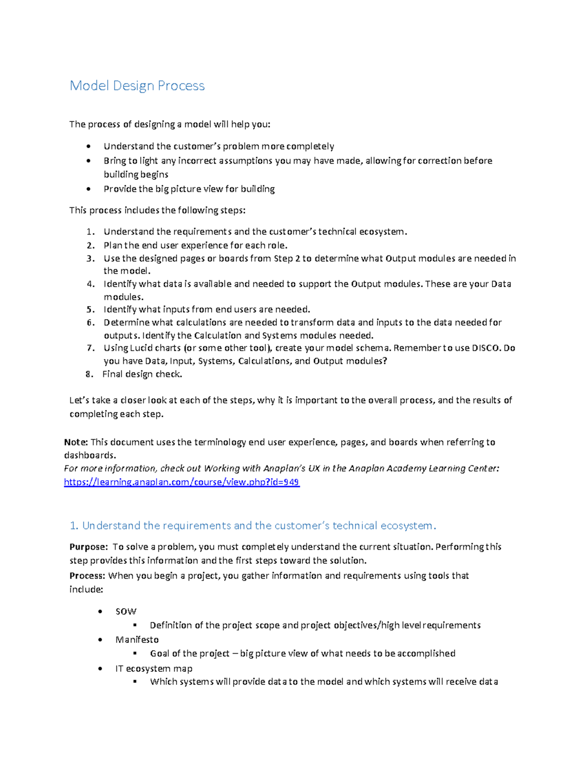 Model+Design+Process+with+ Disco - Model Design Process The process of ...