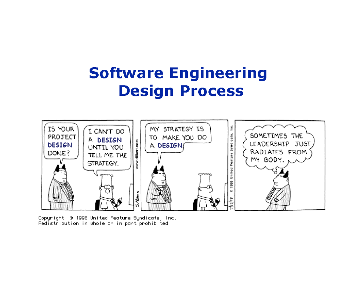 SE6 - software engineering presents analysis, design, testing methods ...