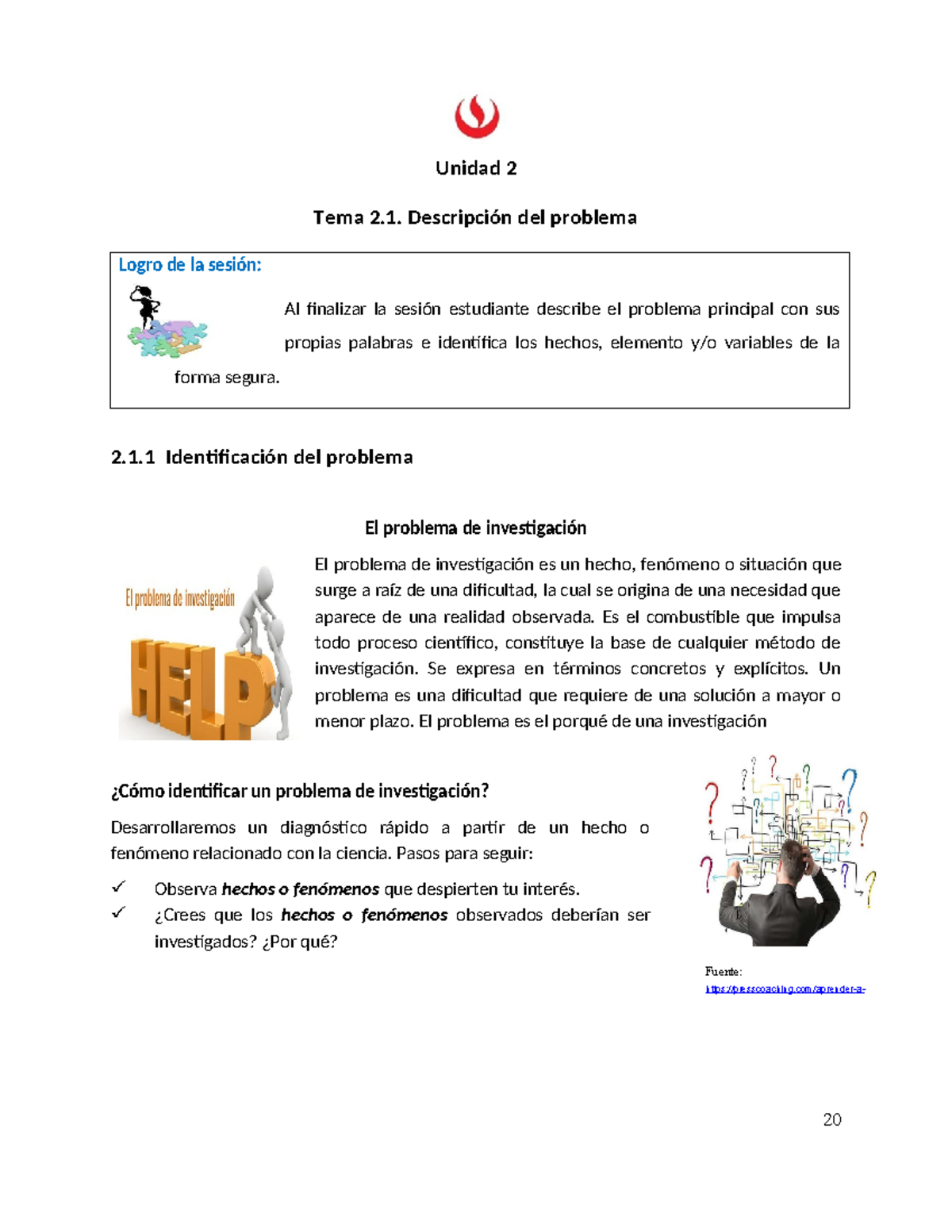 MA645 S03 S5 Material de clase Descripcion del problema - Unidad 2 Tema ...