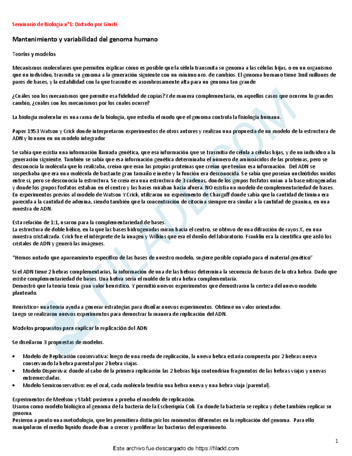 Resumenes Biología Celular Giusti - Warning: TT: undefined function: 32 Warning: TT: undefined ...