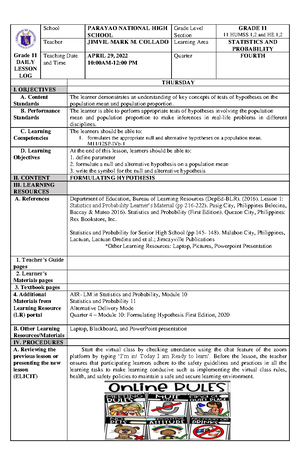 Figures of Speech Semi Detailed Lesson Plan - Malasiqui Agno Valley ...